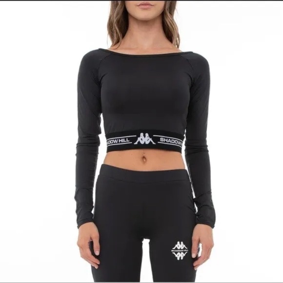 Kappa + Shadow Hill | Tops | Kappa Shadow Hills Collab Black Serem Long ...
